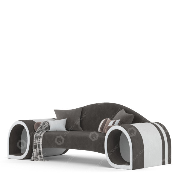 Sofa Glamora 3D model・Download 3D models・Great Catalog - GreatCatalog 22536