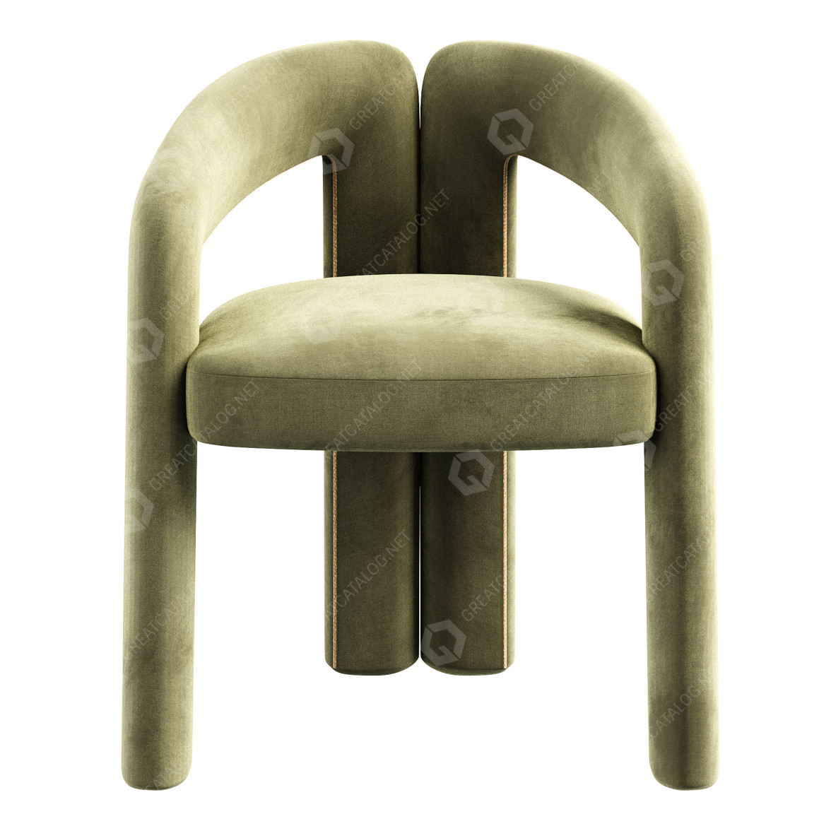 Chair Cassina Dudet by Patricia Urquiola 3D model - GreatCatalog 22550