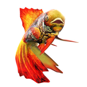 Fish sculpture 3D models - GreatCatalog