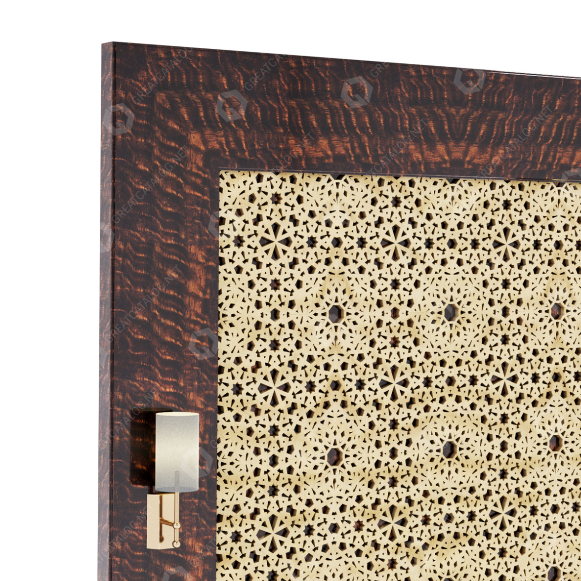 Wall Panel and Lamp Eastern Portal 3D model - GreatCatalog 23682