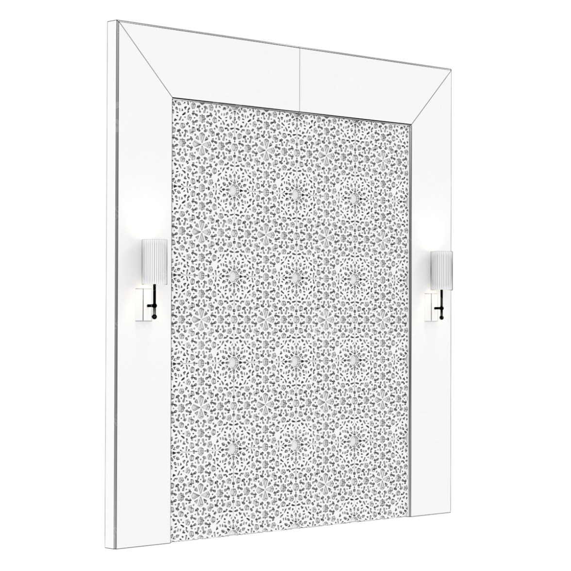 Wall Panel and Lamp Eastern Portal 3D model - GreatCatalog 23682