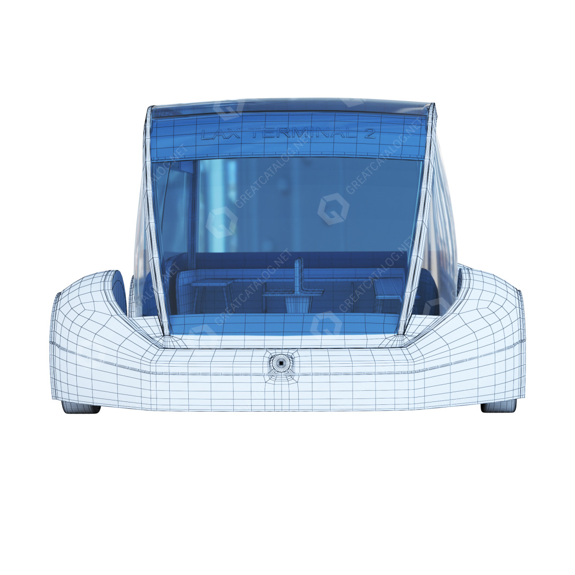 Modular Autonomous Electric Platform Tesla Pod 3D model #23946 ...