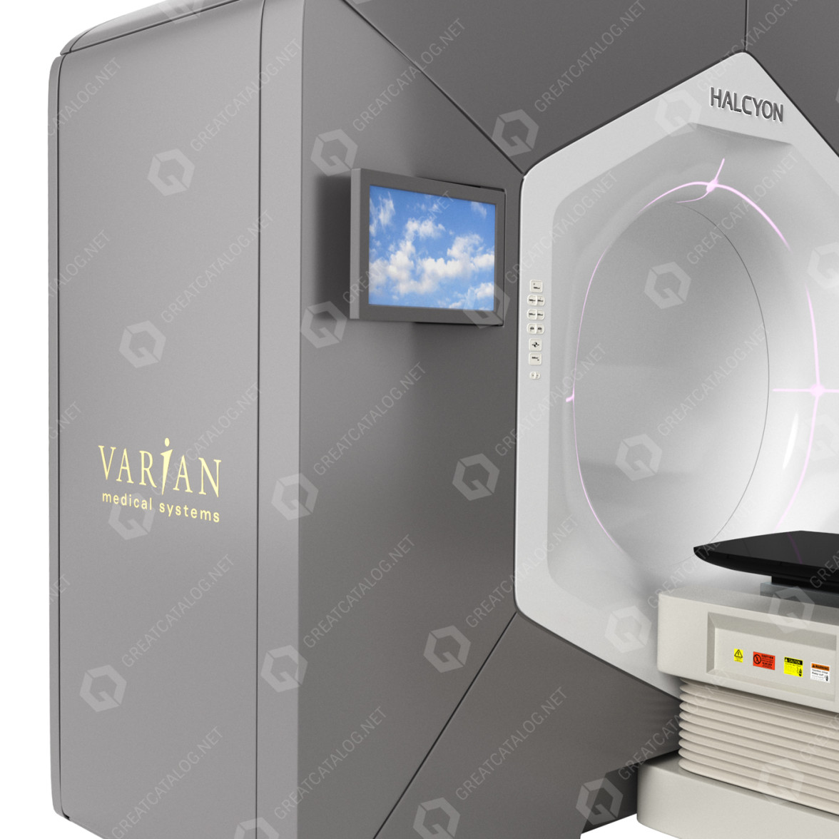 Device Varian Halcyon 3D model - GreatCatalog 24001