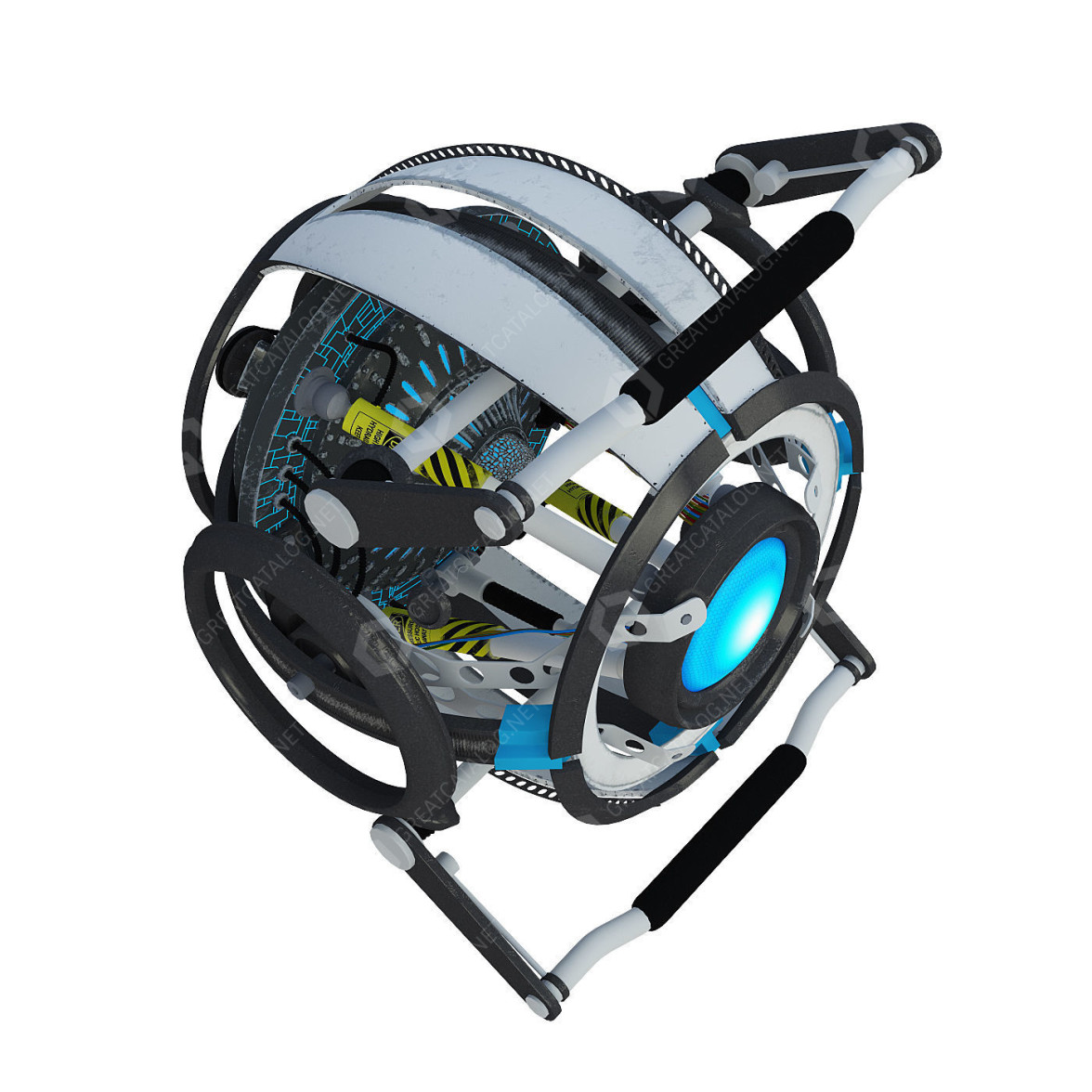 Toy Wheatley Robot Portal Game Style 3D model - GreatCatalog 24053