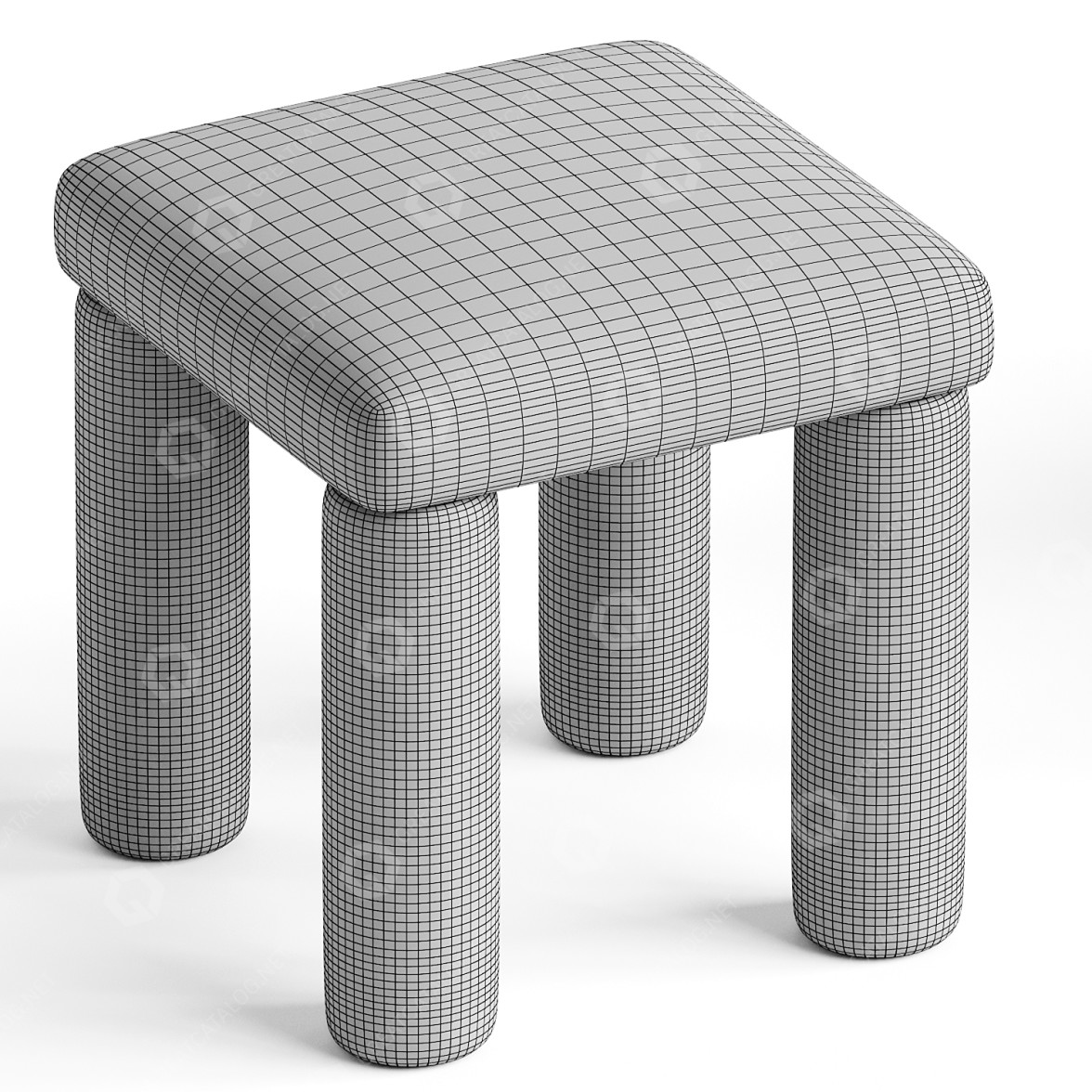 Stool Temi by Sun at Six 3D model - GreatCatalog 24580
