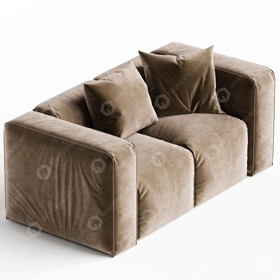 Sofa Tonin Casa Astoria 7390B 3D model・Download 3D models