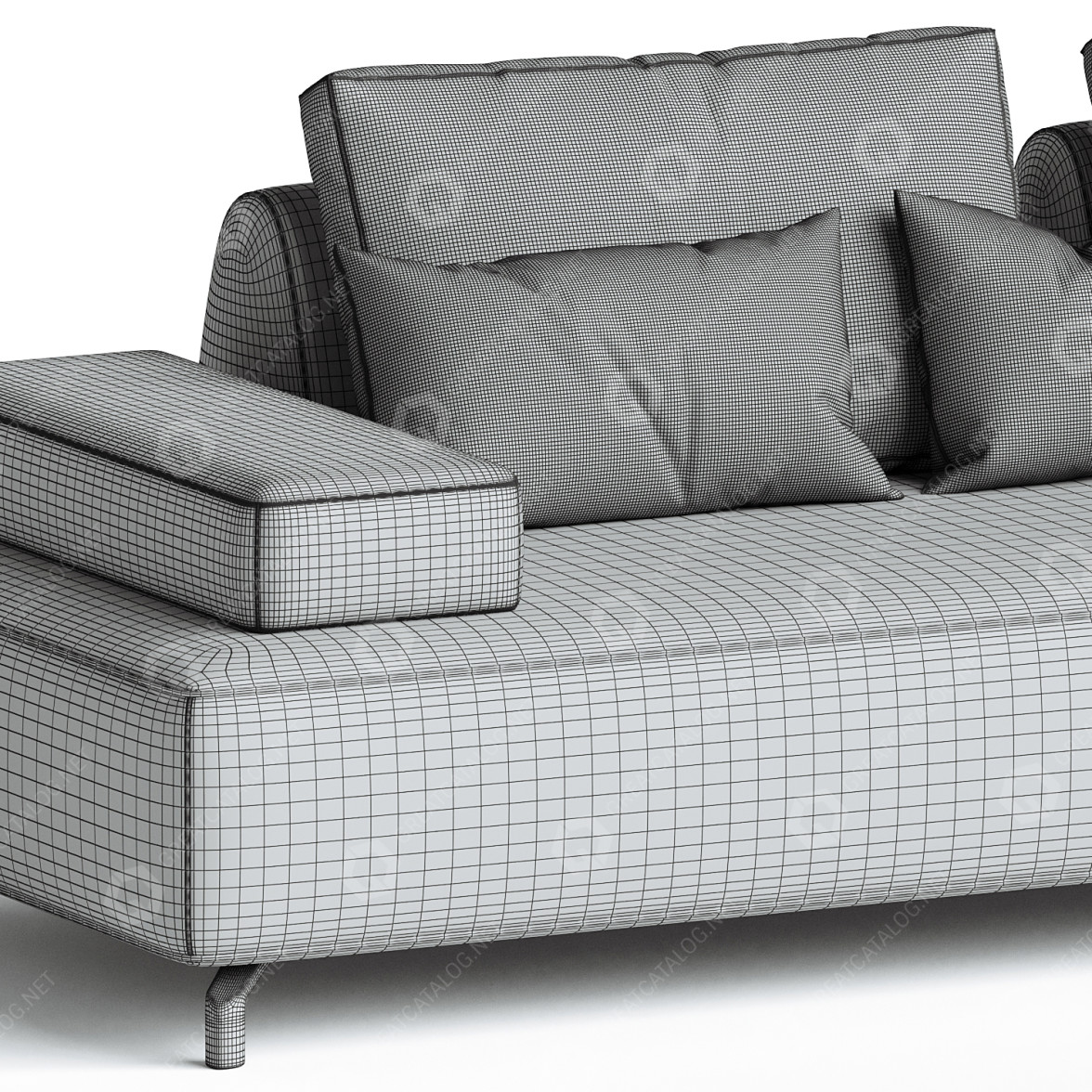 Sofa Dema Design G Gualtierotti 02 by Fly Light 3D model