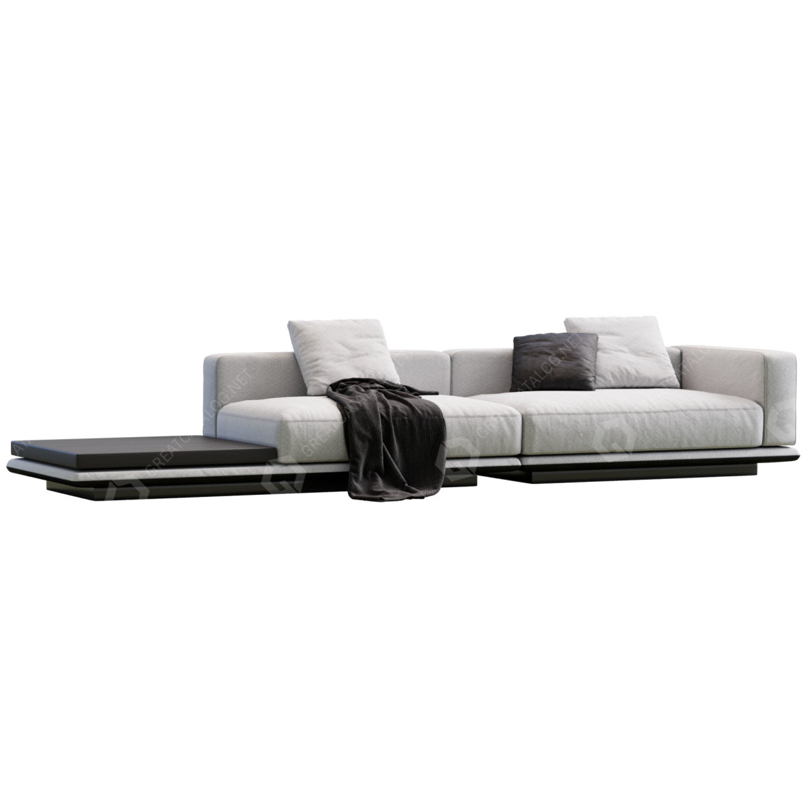 Sofa Minotti Horizonte 3D model - GreatCatalog 24783