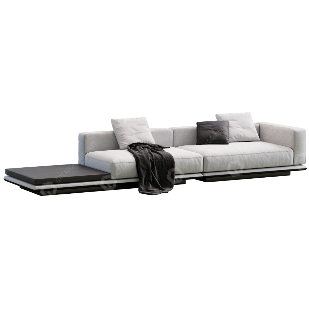 Sofa Minotti Horizonte 3D model - GreatCatalog 24783