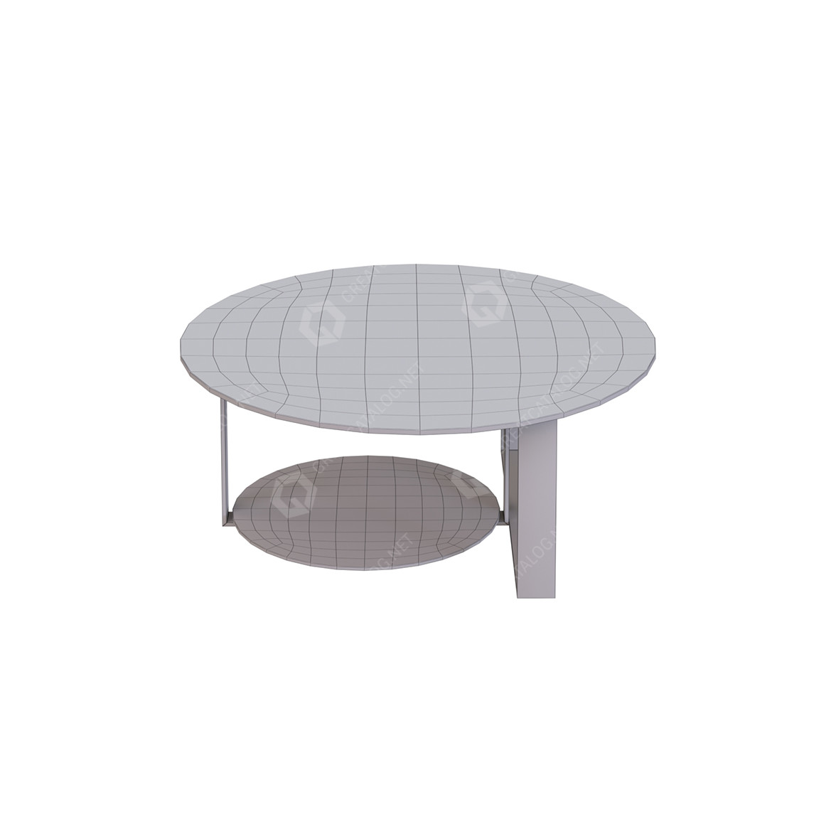 Coffee Table Minotti Bresson 3D model - GreatCatalog 24997