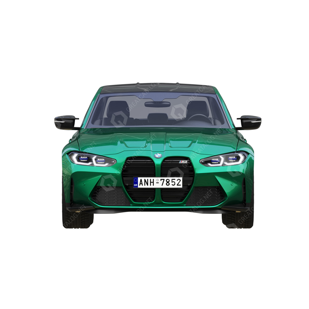 Car BMW M3 Competition G80 3D model - GreatCatalog 25202