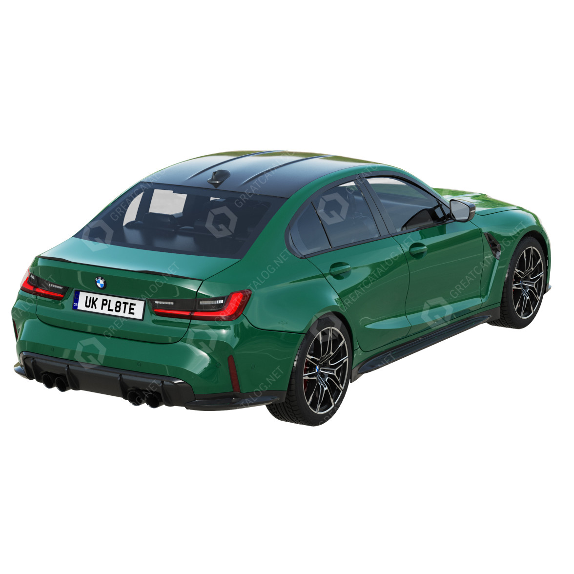 Car BMW M3 Competition G80 3D model - GreatCatalog 25202