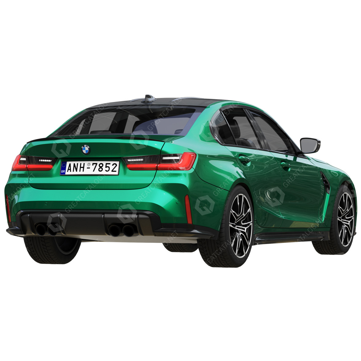 Car BMW M3 Competition G80 3D model - GreatCatalog 25202