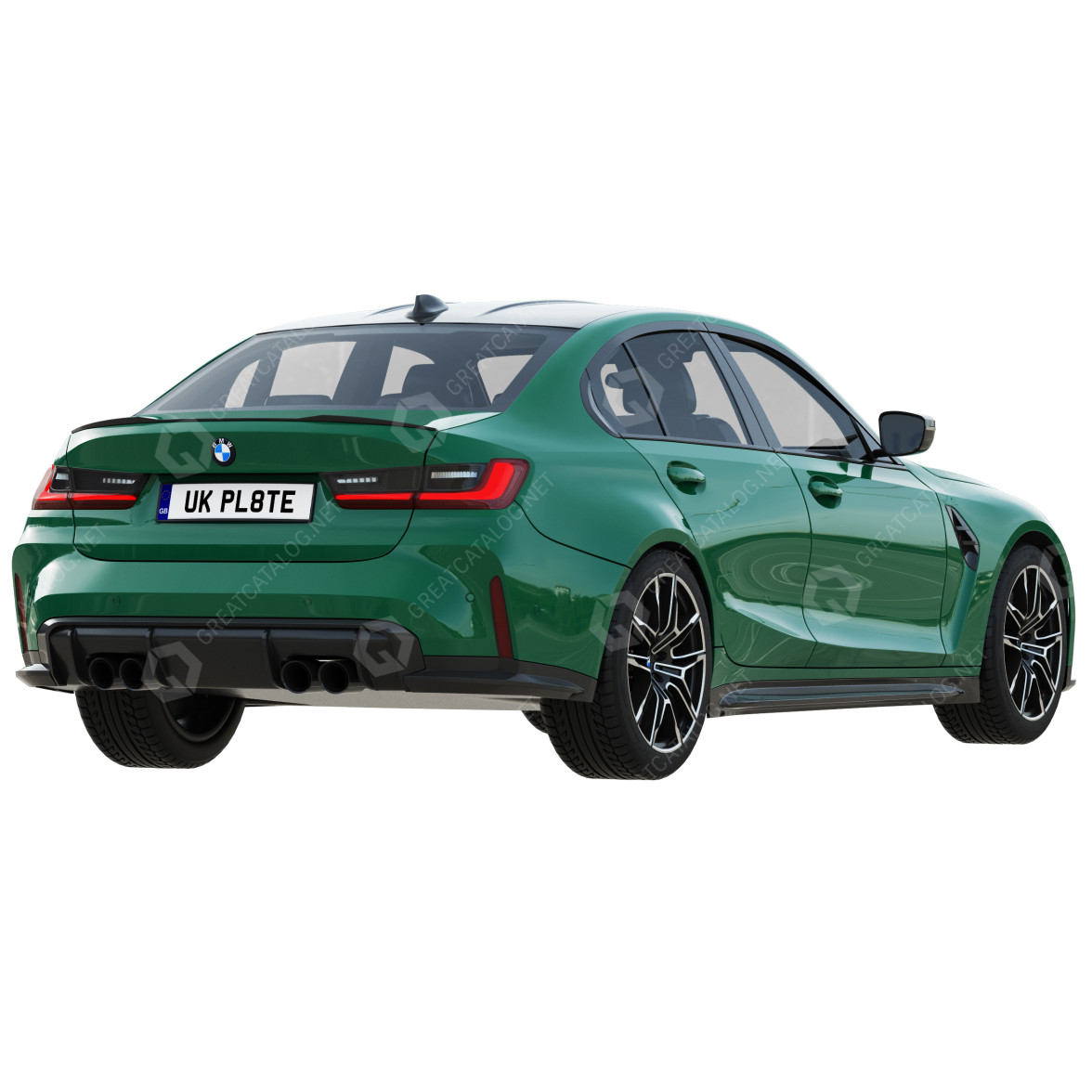 Car BMW M3 Competition G80 3D model - GreatCatalog 25202