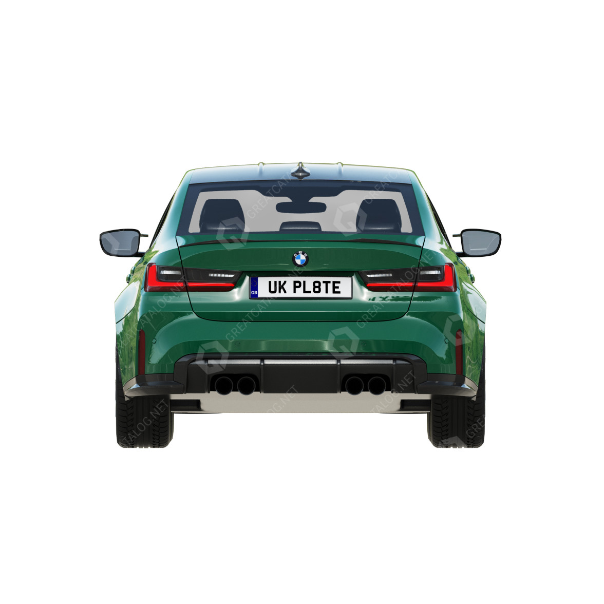 Car BMW M3 Competition G80 3D model - GreatCatalog 25202