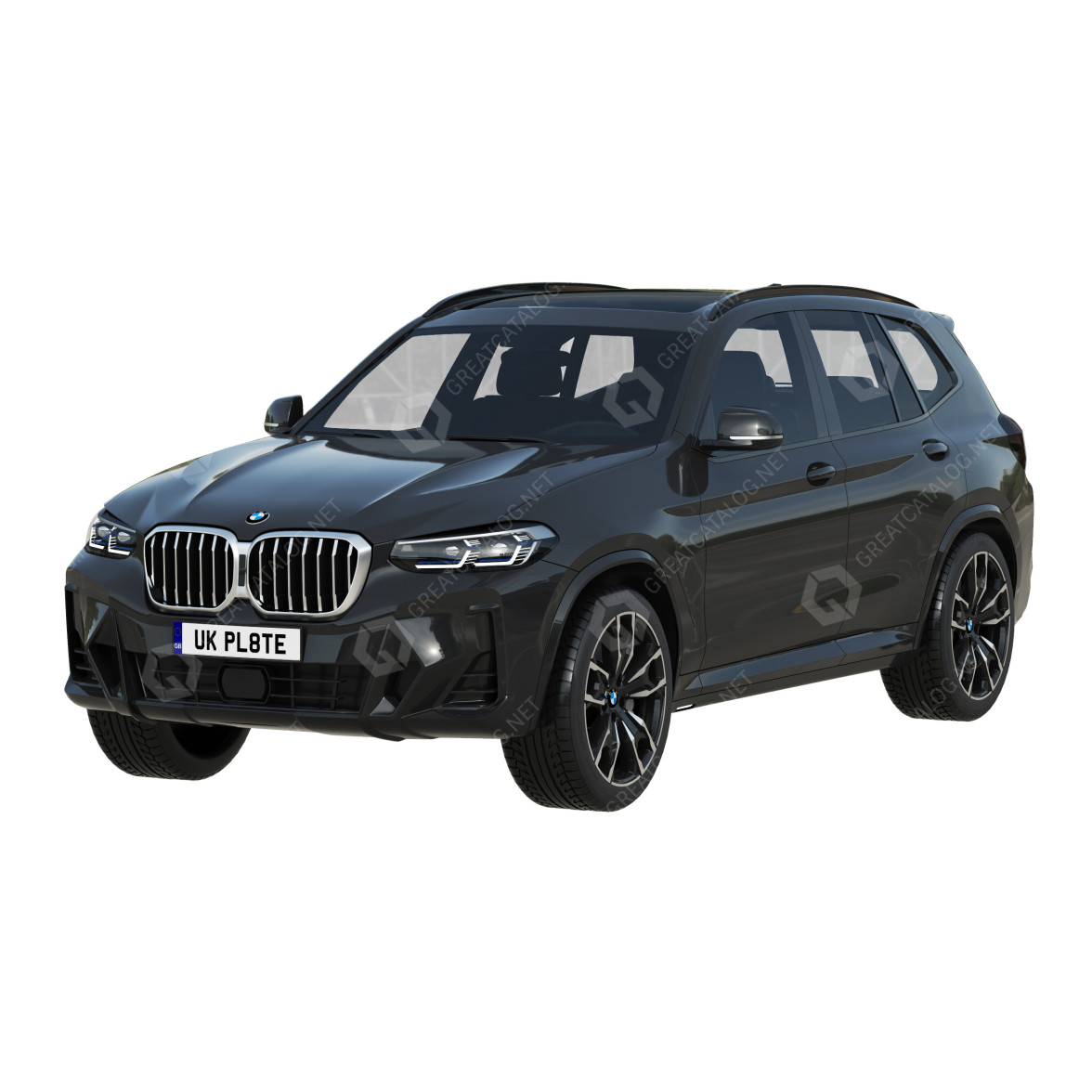 Car BMW X3 3D model・Download 3D models・Great Catalog - GreatCatalog 25206