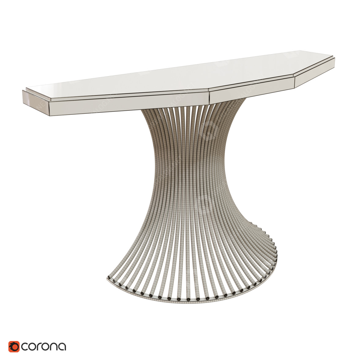 Console Table Marble Demi 3D model - GreatCatalog 25258