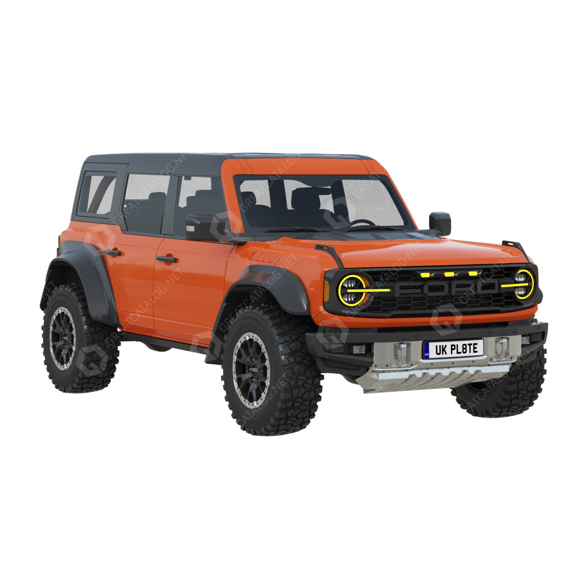 Car Ford Bronco Raptor 3D model - GreatCatalog 25318