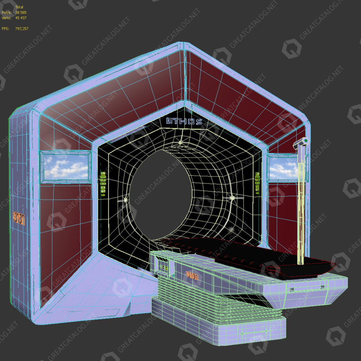 Device Varian Ethos 3D model - GreatCatalog 25414