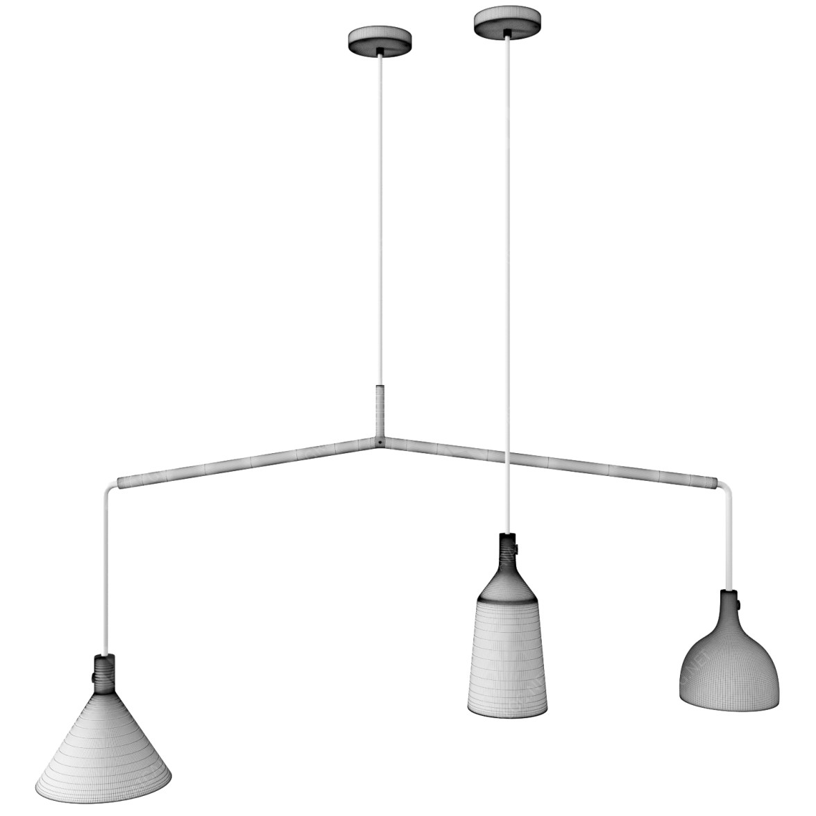 Pendant Lamps MENU Cast 3D model - GreatCatalog 25476