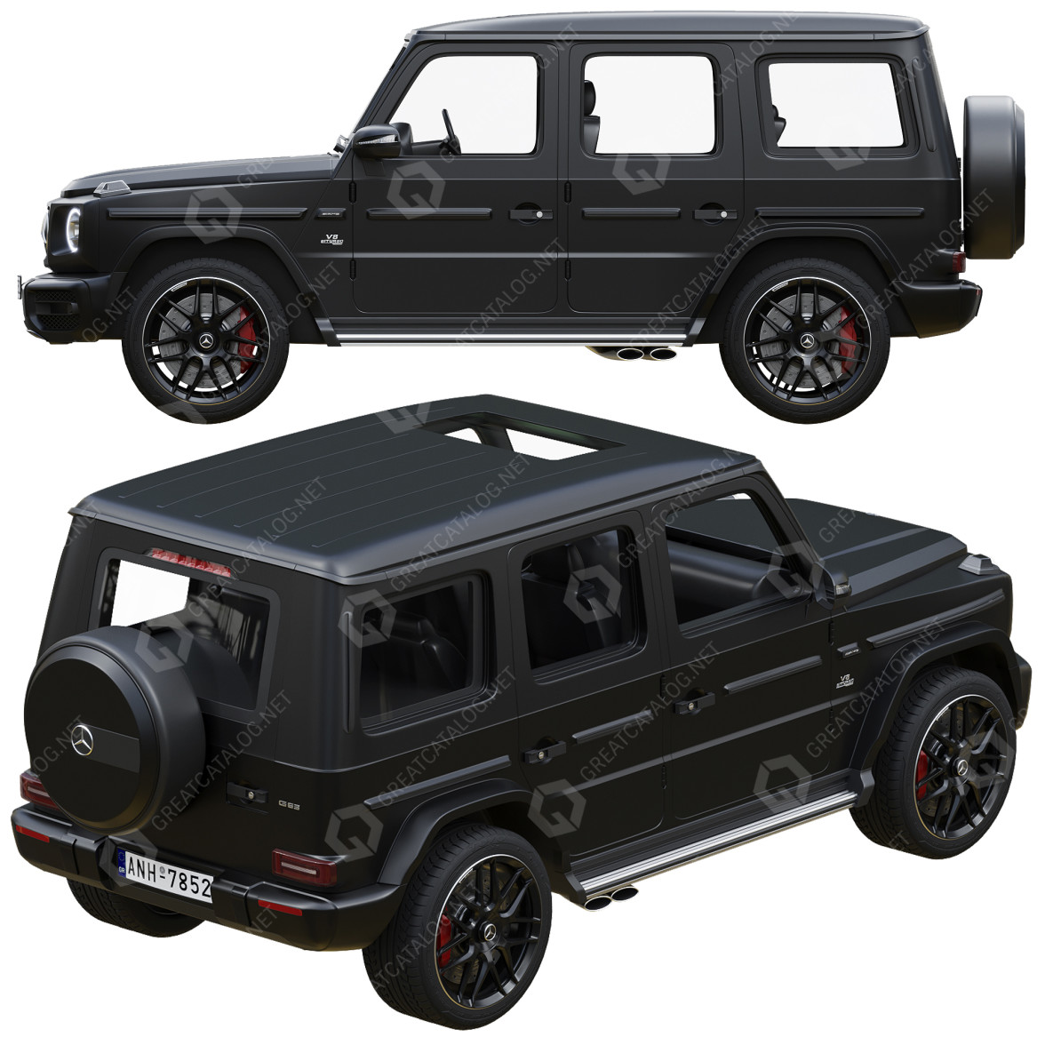 Car Mercedes-Benz AMG G63 3D model - GreatCatalog 25516