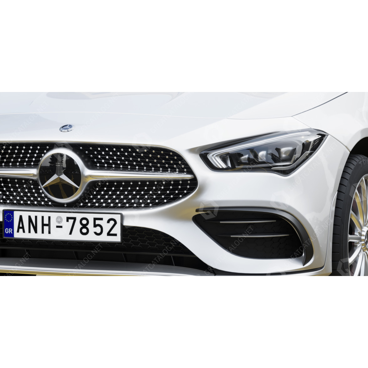 Car Mercedes-Benz CLA 250 Shooting Brake 3D model - GreatCatalog 25524