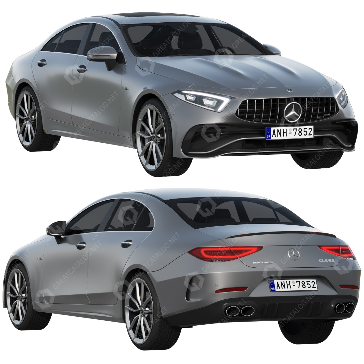 Car Mercedes-Benz CLS AMG 2022 3D model・Download 3D models