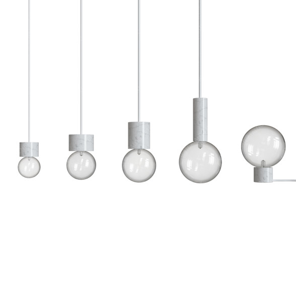 Pendant Lamps &Tradition Marble SV Light Collection 3D model #25534 ...