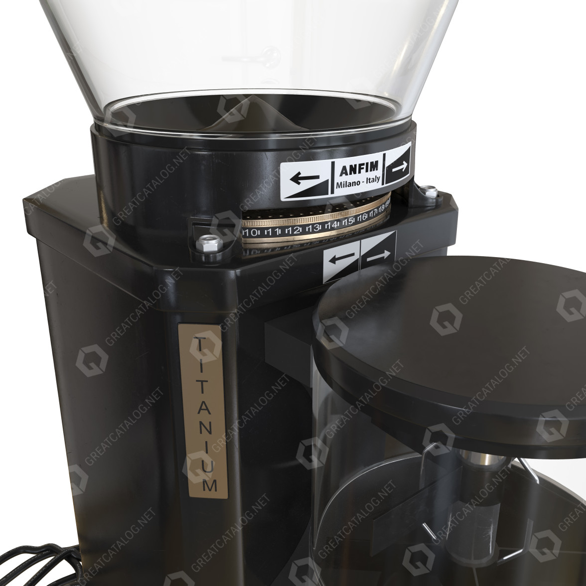 Coffee Grinder Anfim Milano Caimano 3D model - GreatCatalog 25613