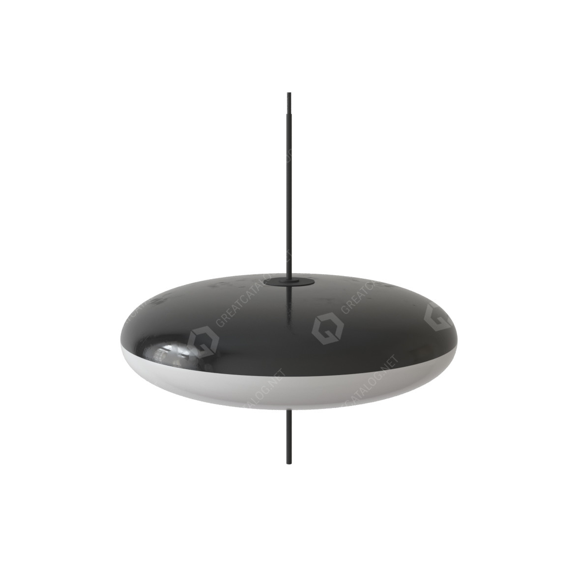 Pendant Lamp Astep Model 2065 by Gino Sarfatti 3D model - GreatCatalog ...
