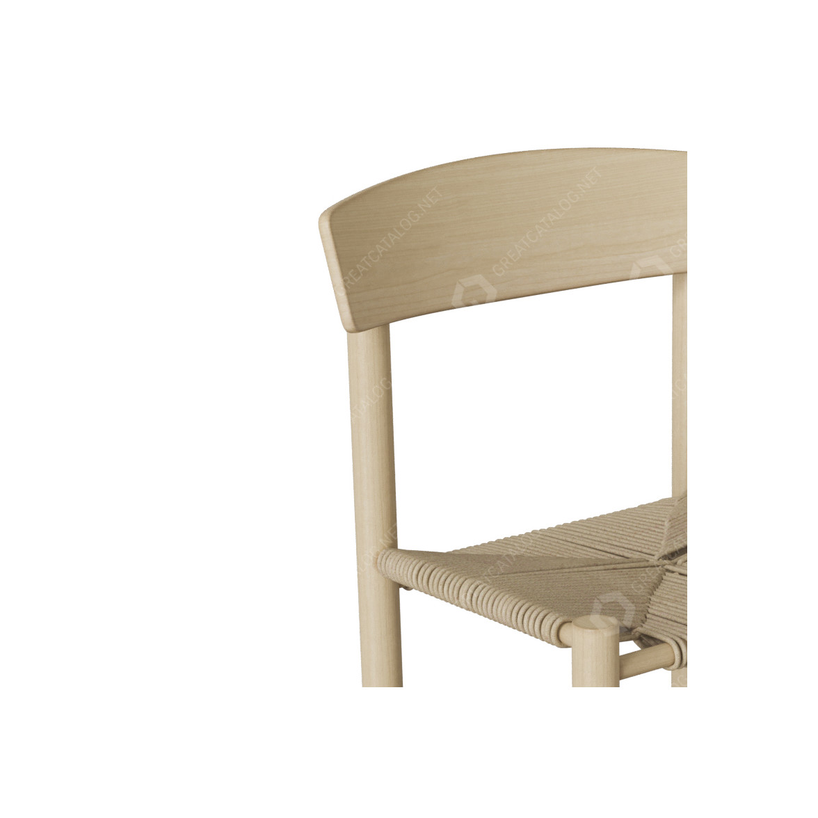 Chair Fredericia Mogensen J39 3D model - GreatCatalog 25652