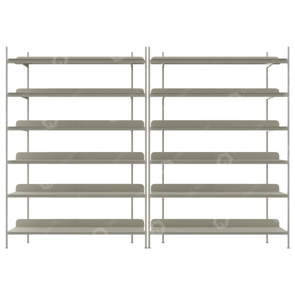 Rack Muuto Compile Shelving System 3D model - GreatCatalog 25708