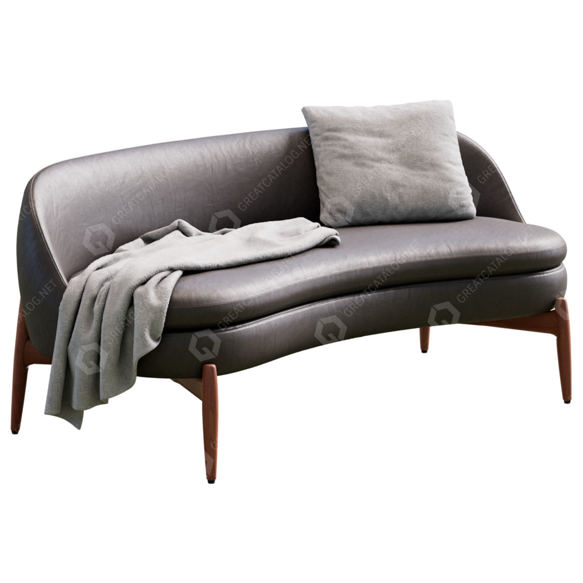 Sofa Minotti Sendai 3D model - GreatCatalog 25891