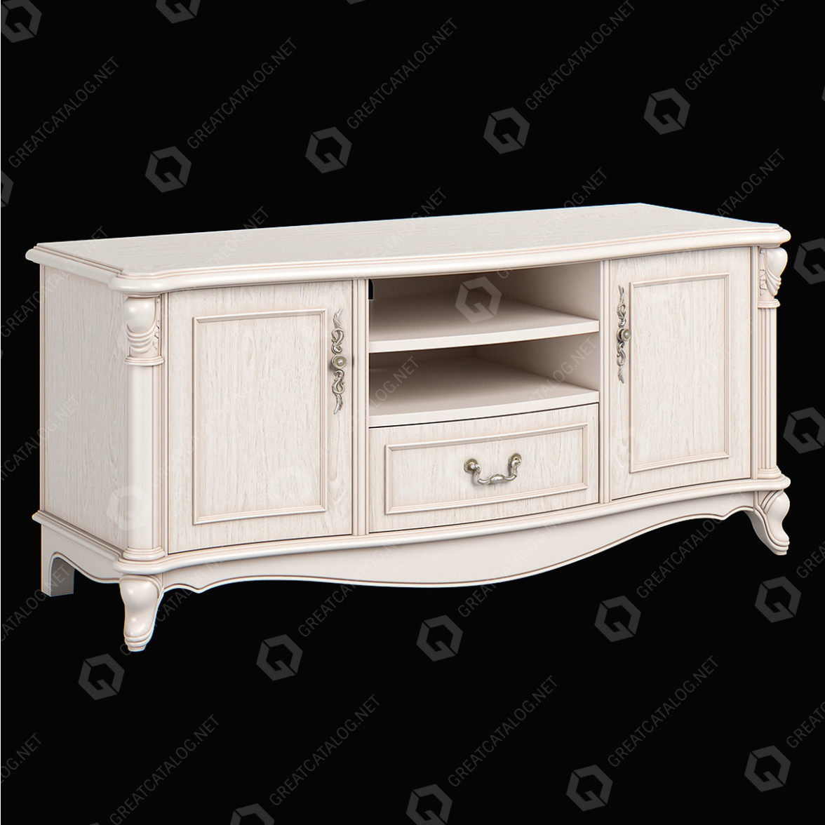 TV Stand Carpenter Cabinet 2512000 230 3d model for download ⚡ free and ...