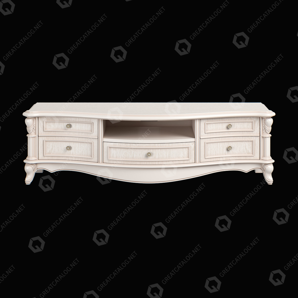 TV Stand Carpenter Wall Unit B 2512200 230 3D model #26053 | GreatCatalog
