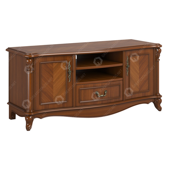 TV Stand Carpenter Cabinet 2612000 230-1 Brown 3D model