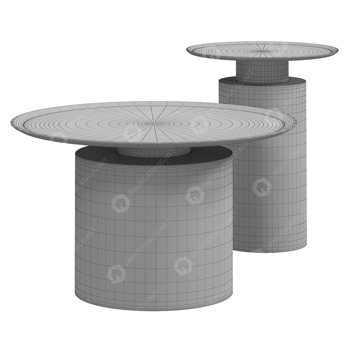 Coffee Tables 101 Copenhagen Pillar 3D model - GreatCatalog 26177