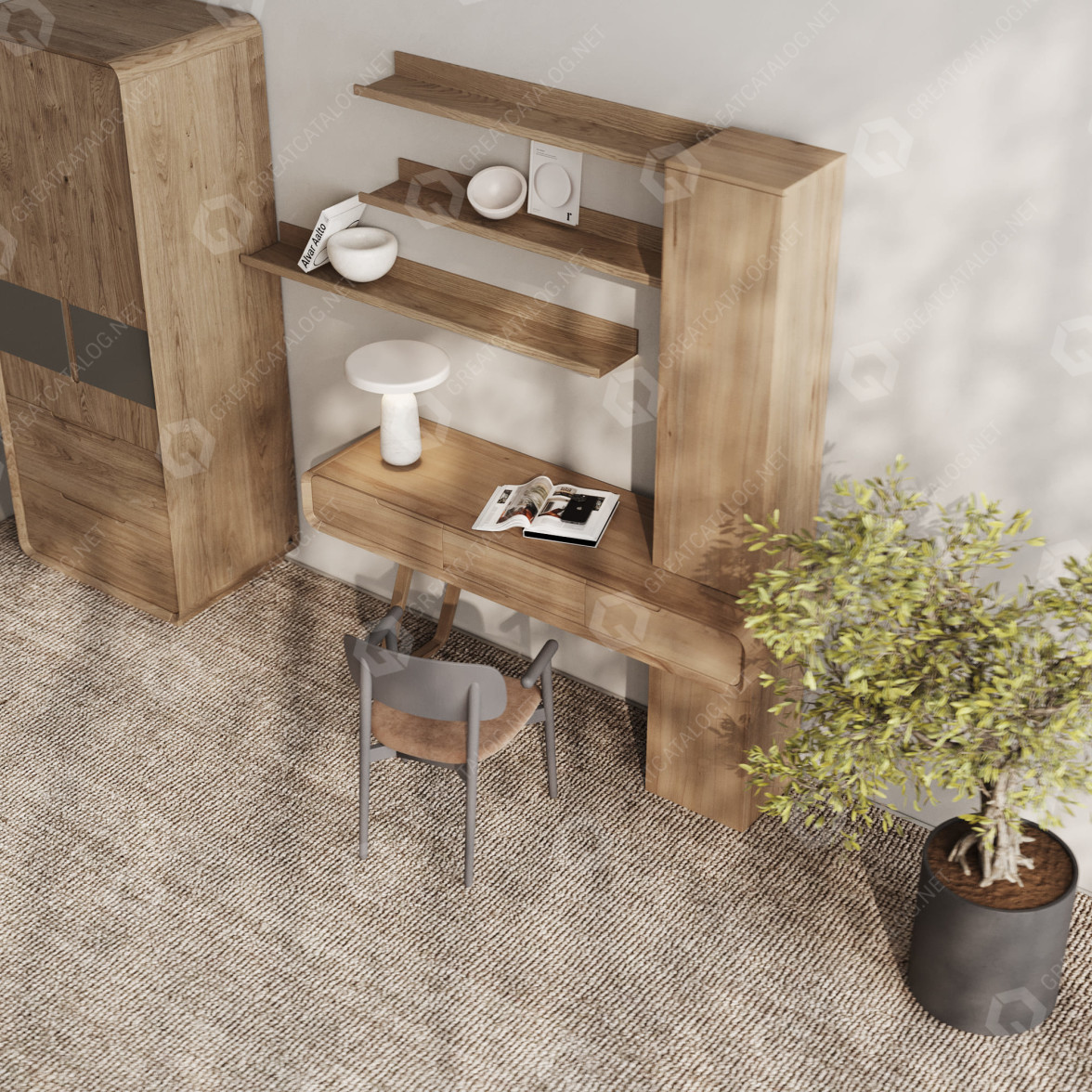 Dressing Table Roman Amanda 3D model - GreatCatalog 26278