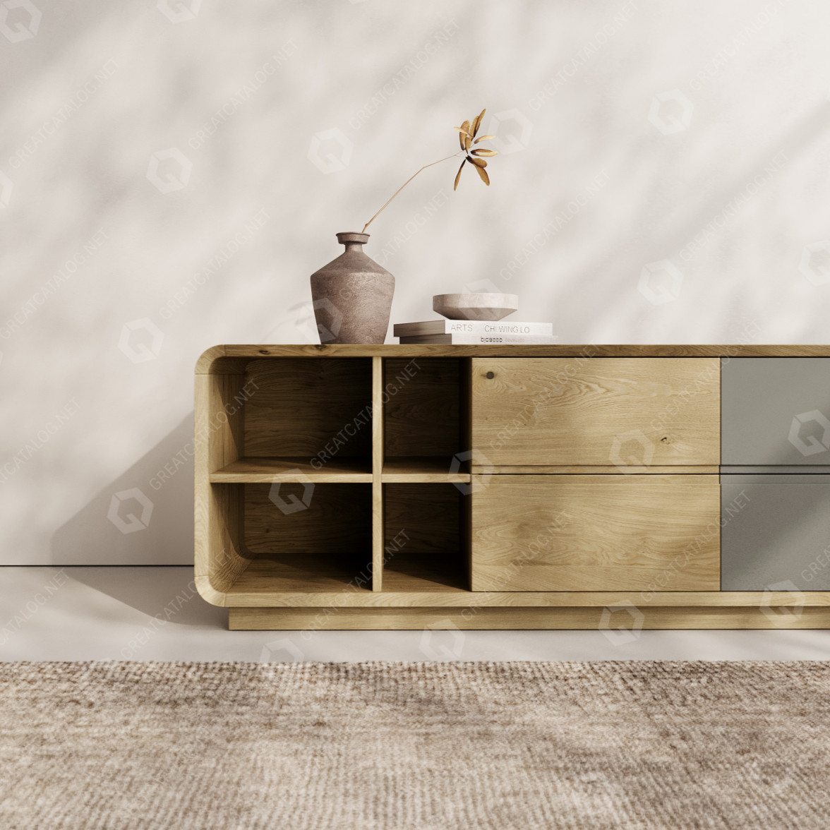 TV Stand Roman Amanda 3D model - GreatCatalog 26406