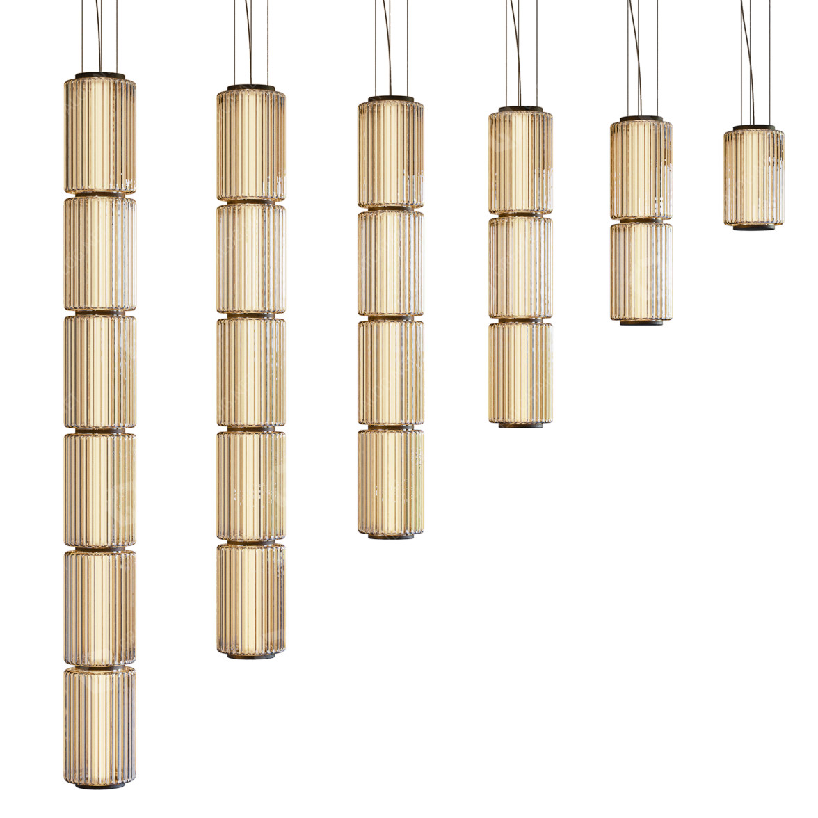 Pendant Lamps ANDlight Column Vertical Series 3D model - GreatCatalog 26446