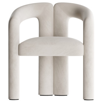 Chair Cassina Dudet by Patricia Urquiola 3D model