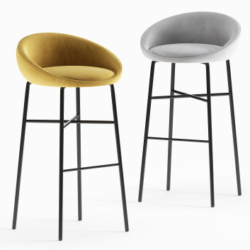Bar Stool Parla Design Arven L 3D model - GreatCatalog 6190