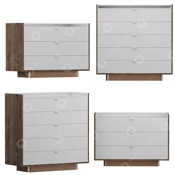 Chests of Drawers Minotti Night Storage Units by Rodolfo Dordoni 3D ...