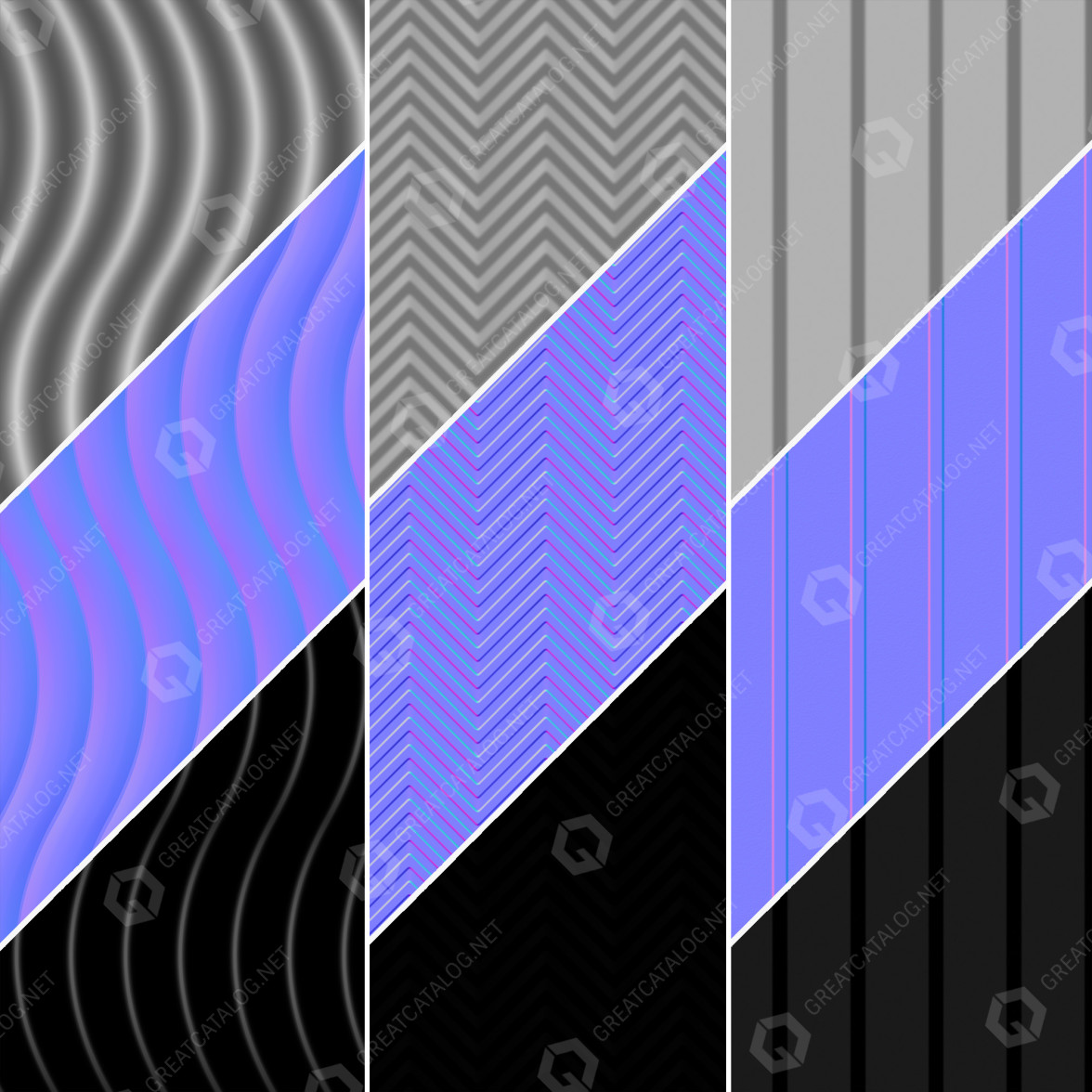 Glass Materials V1 5 3D model - GreatCatalog 26601