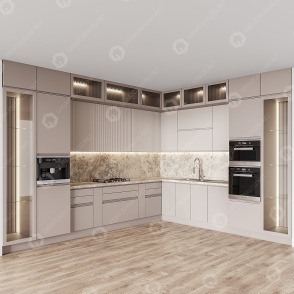 Kitchen 004 3D model・Download 3D models・Great Catalog - GreatCatalog 26615