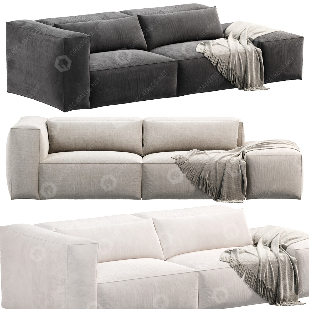 Sofa Sofa Club Firm 3D model - GreatCatalog 26632