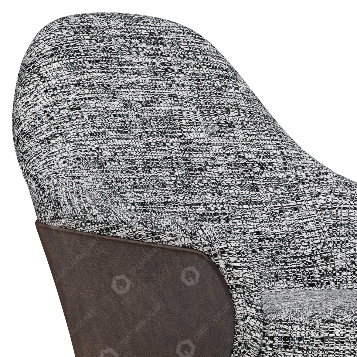 Armchair Minotti Angie 3D model - GreatCatalog 26801