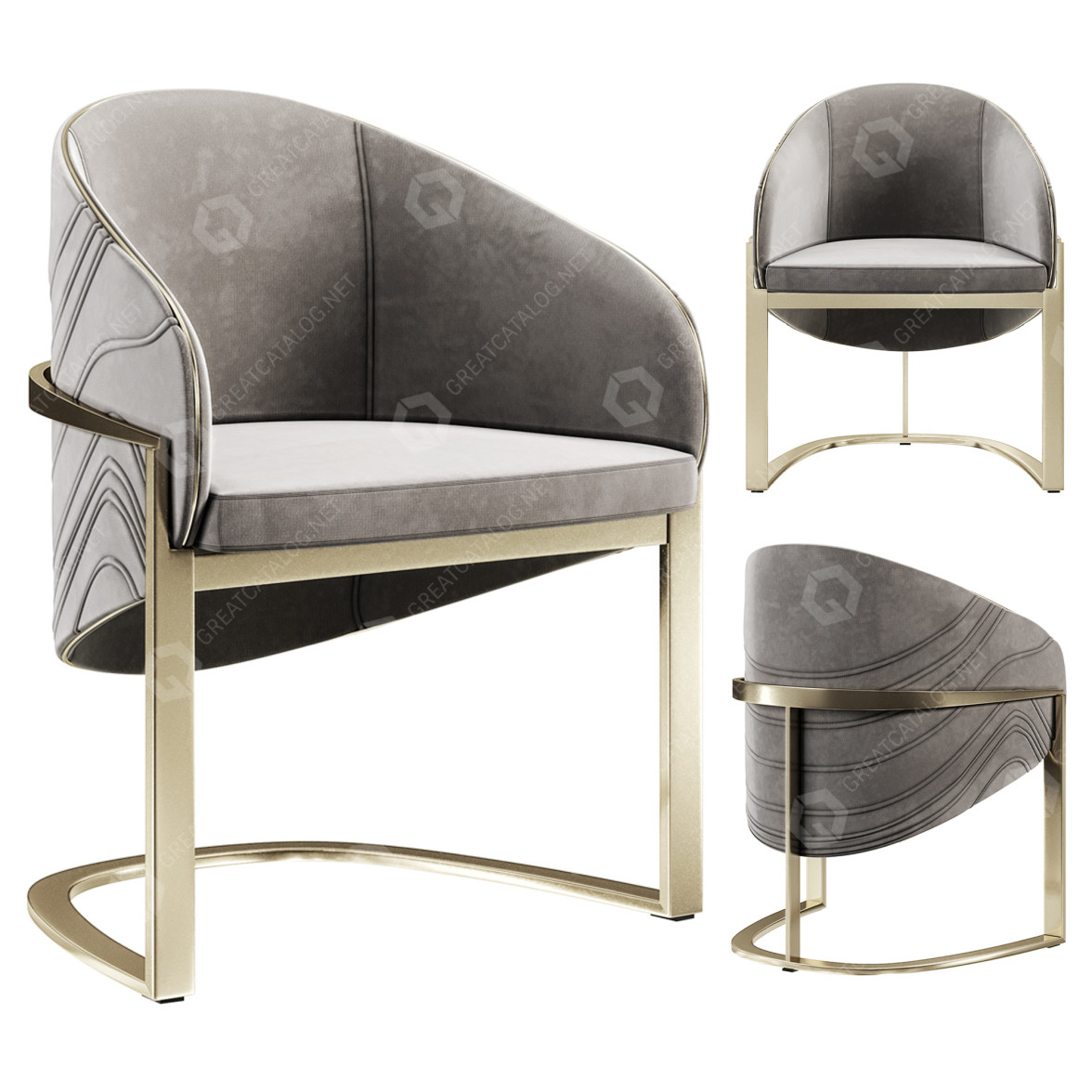 Armchair Visionnaire Cloud 3D model - GreatCatalog 27188