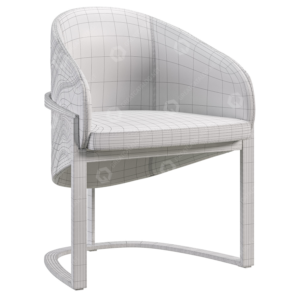 Armchair Visionnaire Cloud 3D model - GreatCatalog 27188