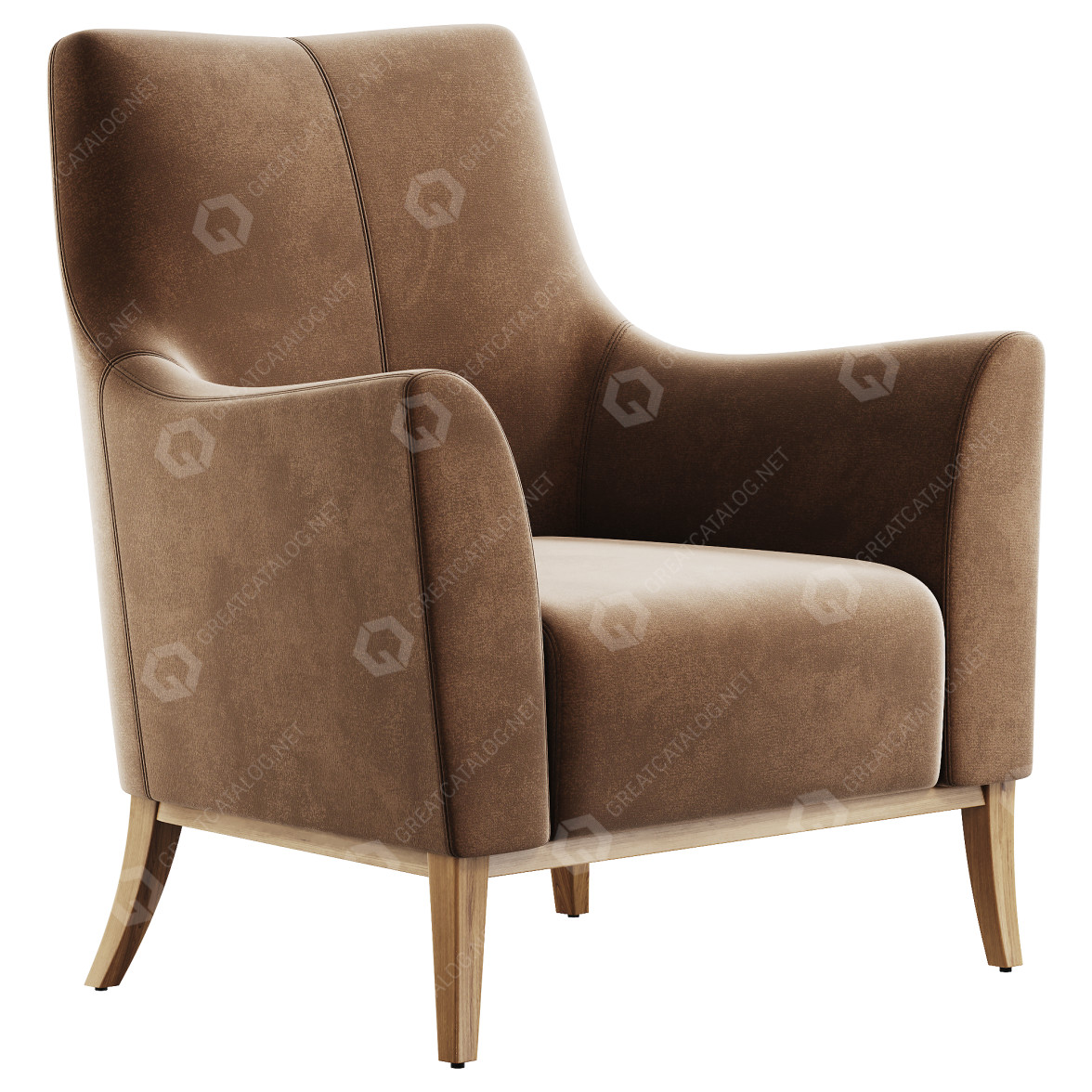 Armchair Saloni Mobilya Polo Plus 3D model - GreatCatalog 27362